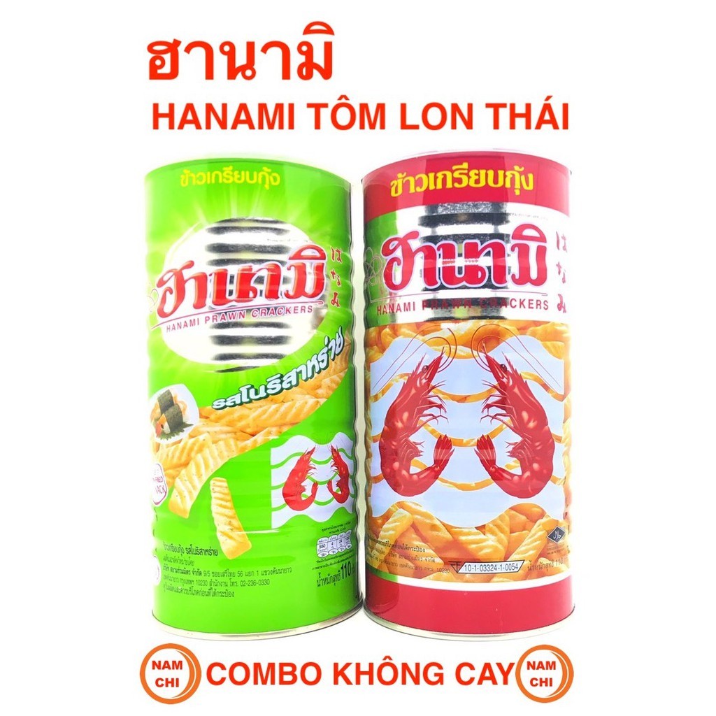 Snack Tôm Lon HANAMI Thái Lan Thơm Ngon Dinh Dưỡng 110g | Shopee Việt Nam