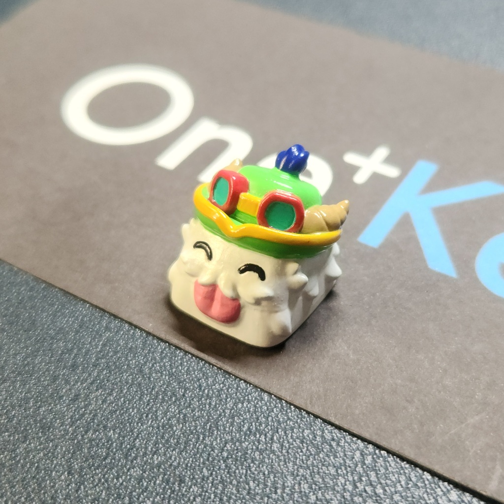 Phôi keycap LOL/Liên minh Huyền thoại - Teemo, Poro, Nasher, Draven ...