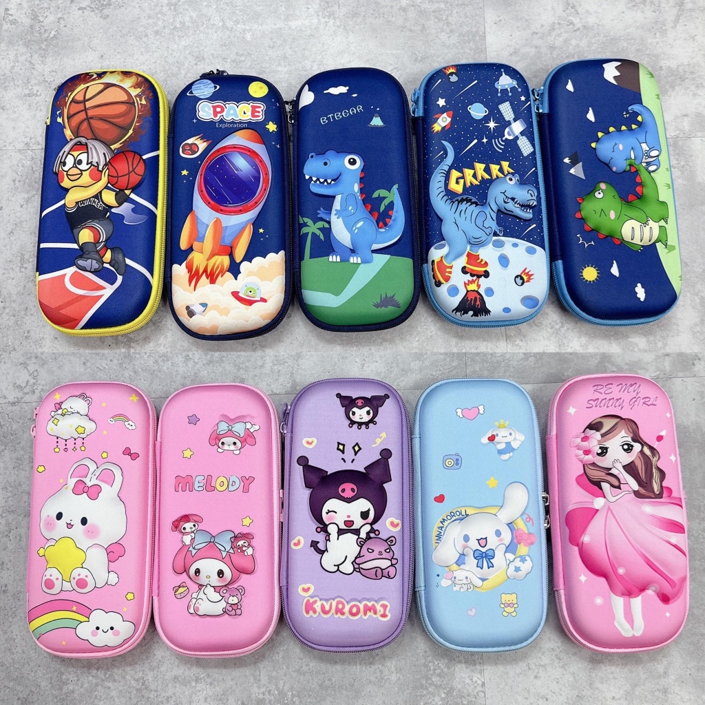 Hộp Bút 3D - Túi đựng bút hoạt hình cho bé trai bé gái | Shopee Việt Nam