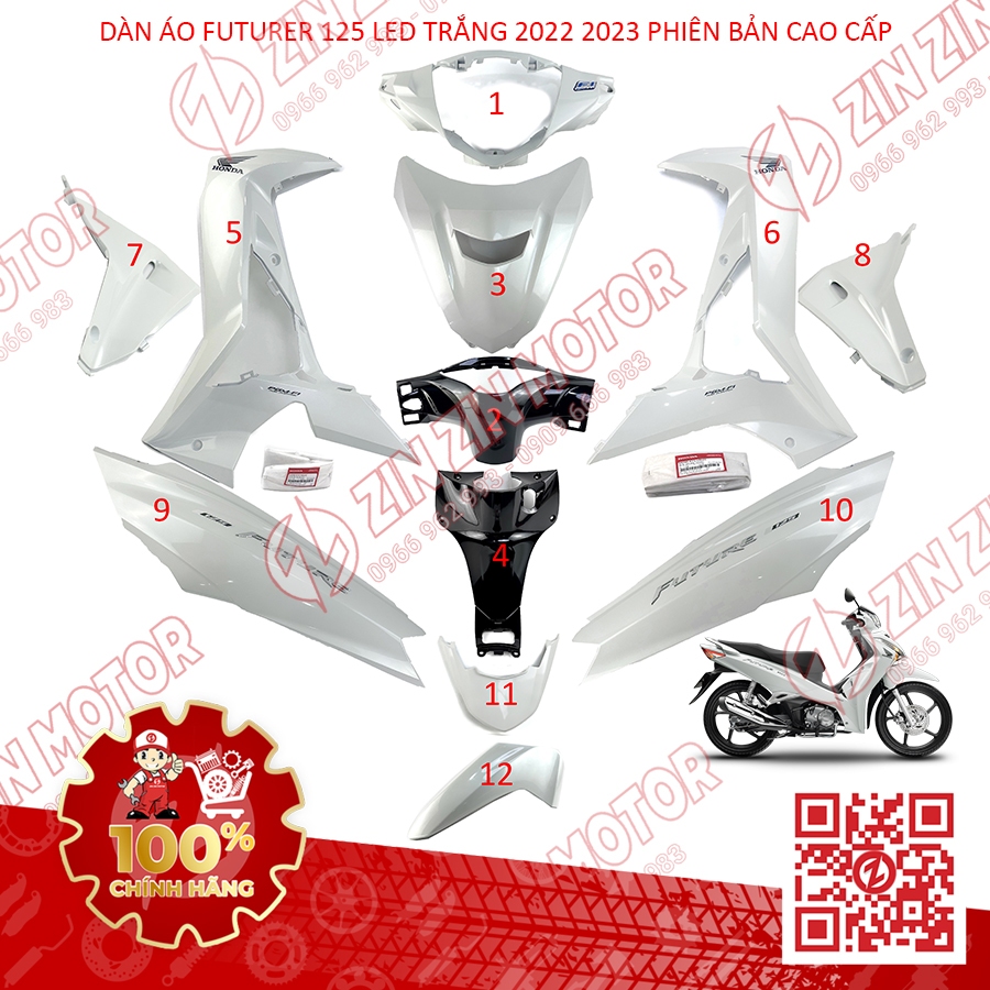 Bộ Dàn Áo Future 125 Fi 2018 2019, Xe Future 125 Led 2020 2021, Fu Led ...