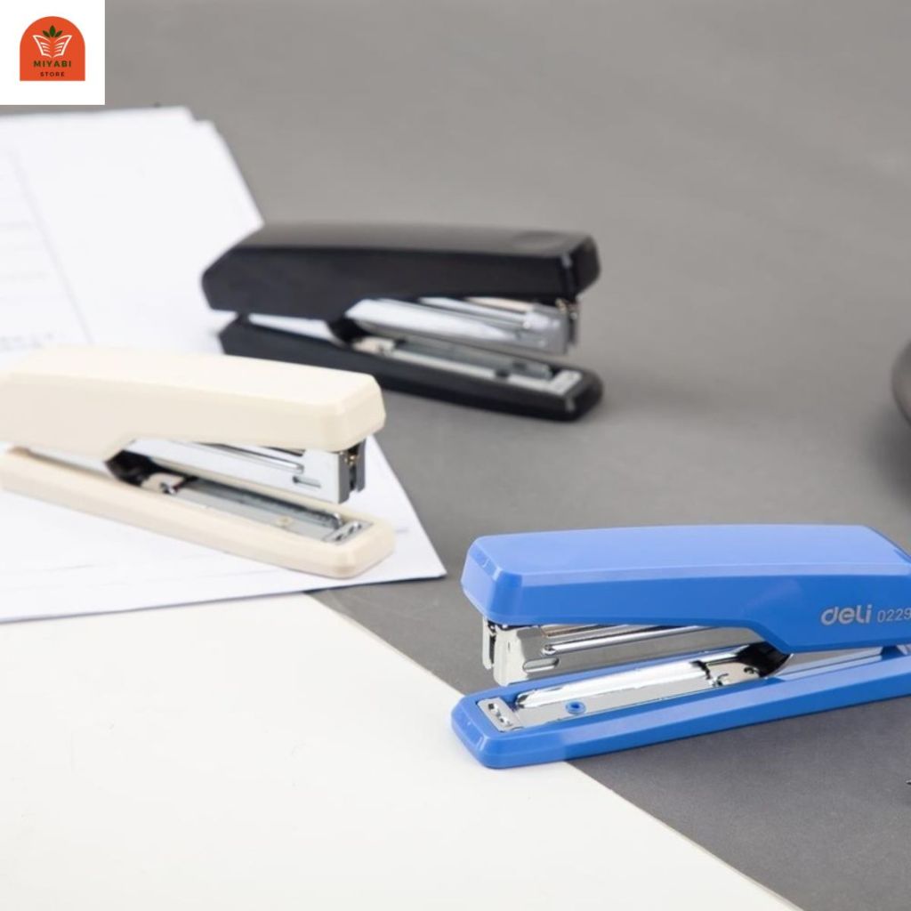 Dập ghim văn phòng học sinh mini Deli loại - dập ghim văn phòng – ghim ...