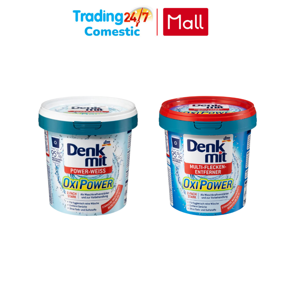 Bột giặt tẩy quần áo đa năng Denkmit Oxi Power Multi Flecken Entferner ...