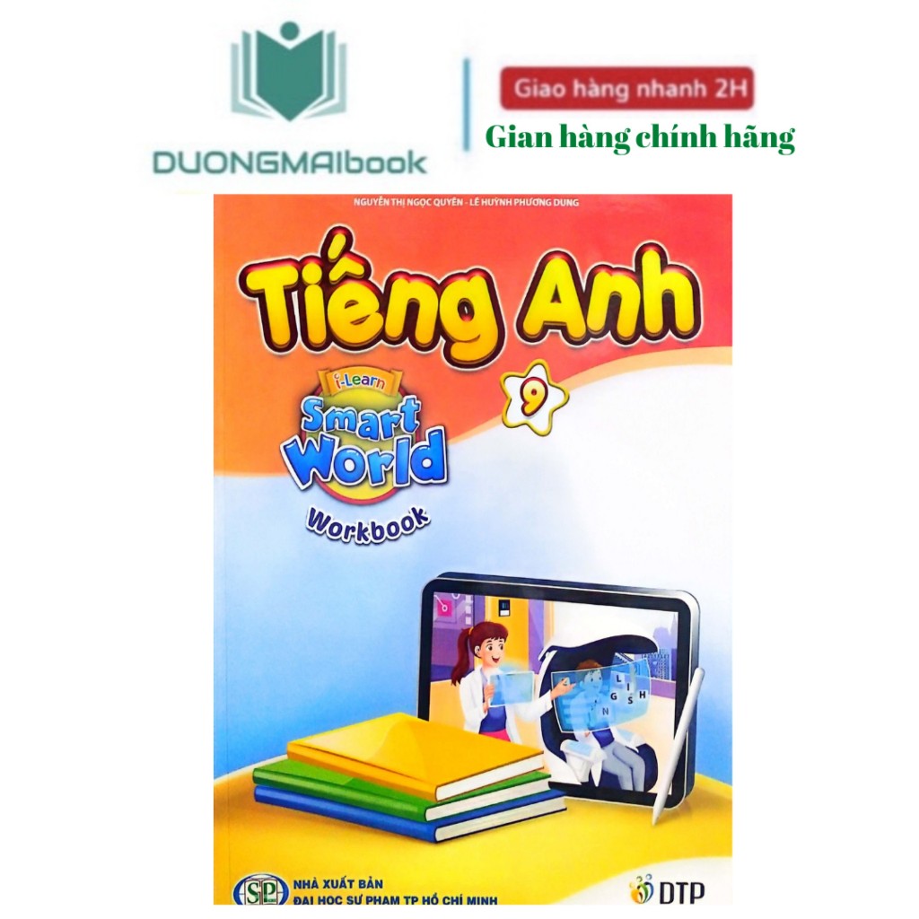 Sách bài tập Tiếng Anh 9 - I learn Smart World (bán kèm 2 vở kẻ ngang 200 trang) | Shopee Việt Nam