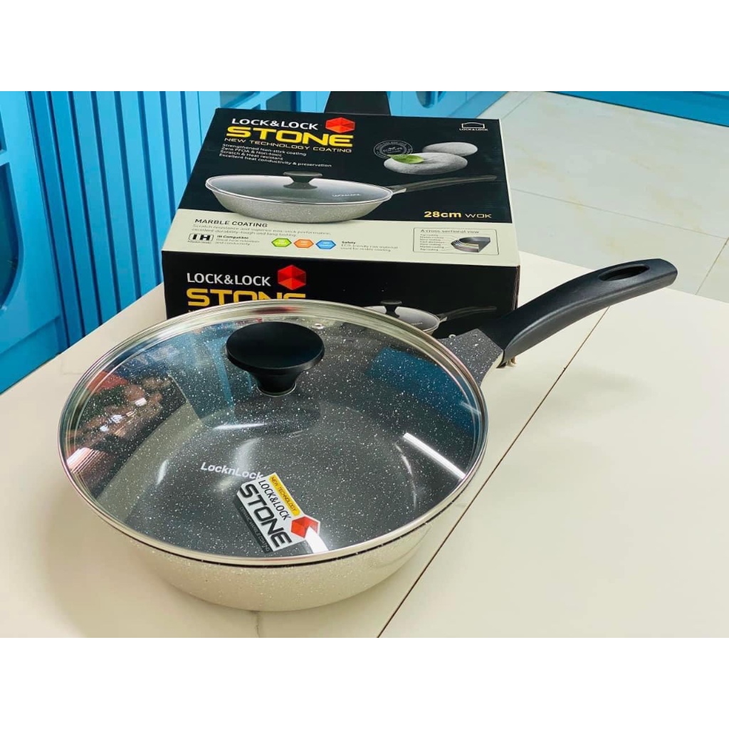 Chảo Lock&lock Stone các sz | Shopee Việt Nam