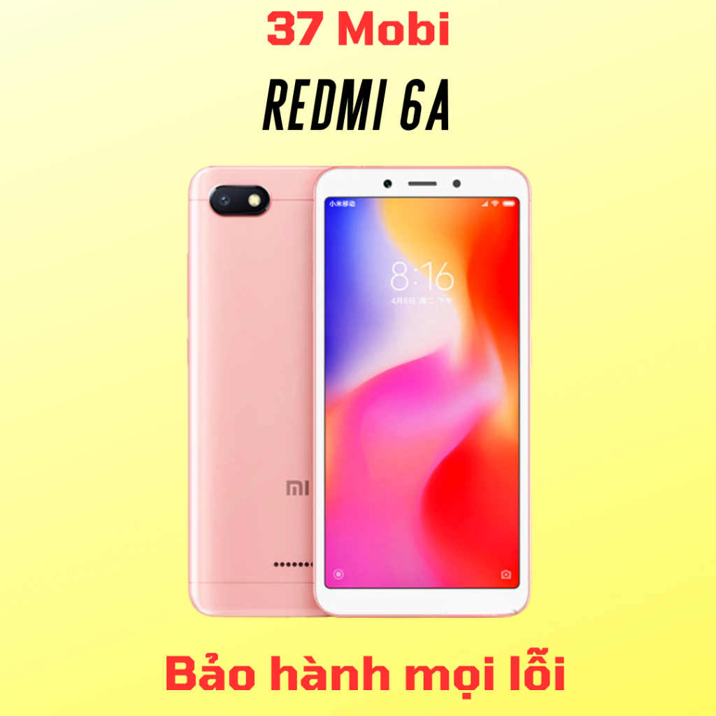 Điện thoại Xiaomi Redmi 6A Rom Quốc tế - Helio A22 ram 3G+32G | Shopee ...