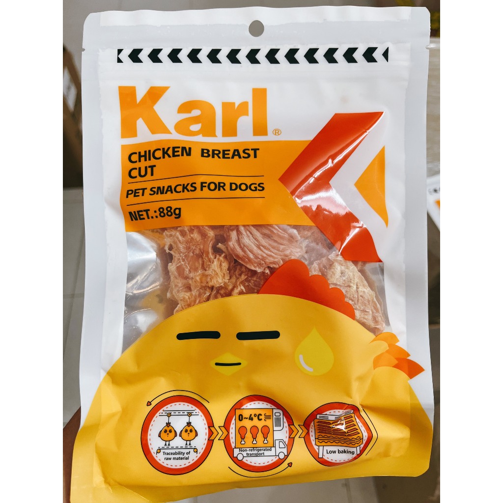 Miếng Gà Sấy Khô Ăn Liền Cho Chó-Thức Ăn Vặt Cho Chó-Gói 88g | Shopee ...
