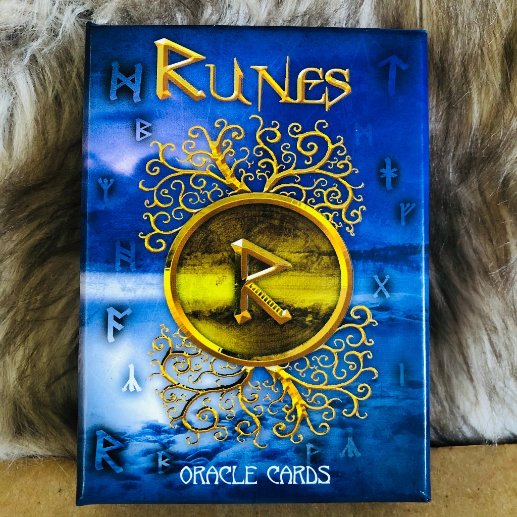 BỘ BÀI RUNES ORACLE CARDS (KÈM SÁCH VÀ ĐÁ KÍ TỰ RUNES) - 95%NEW CHÍNH ...