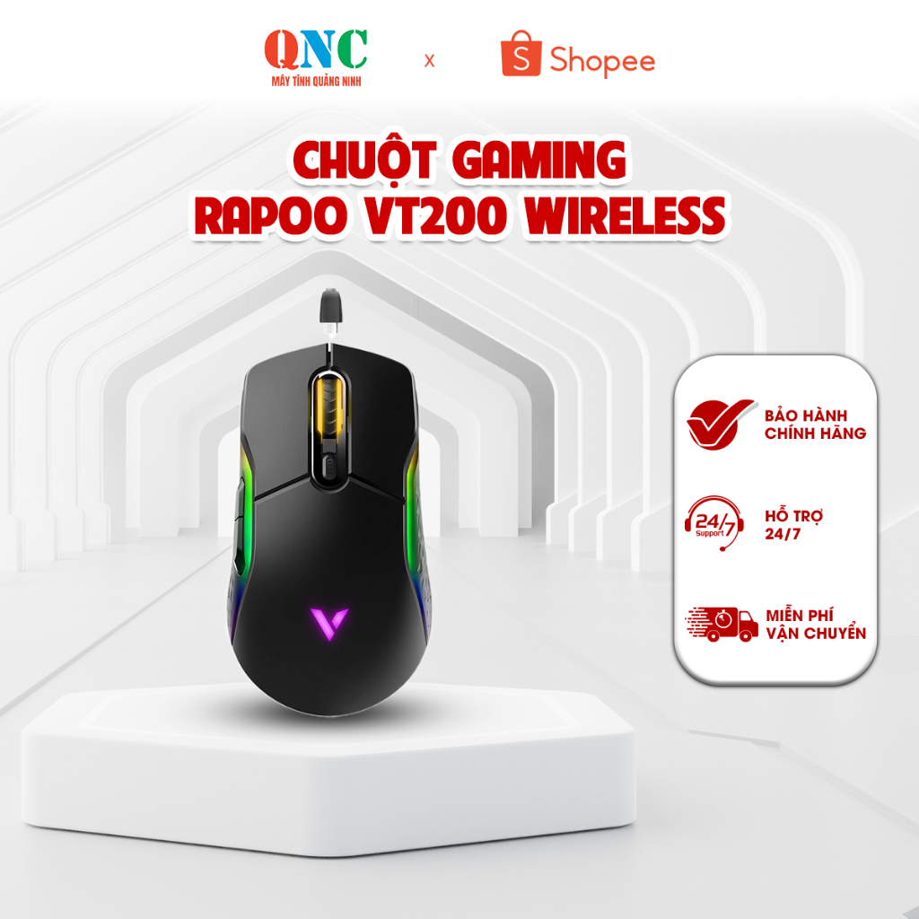 Chuột gaming Rapoo VT200 Wireless - Hàng chính hãng - Bảo hành 12 tháng ...