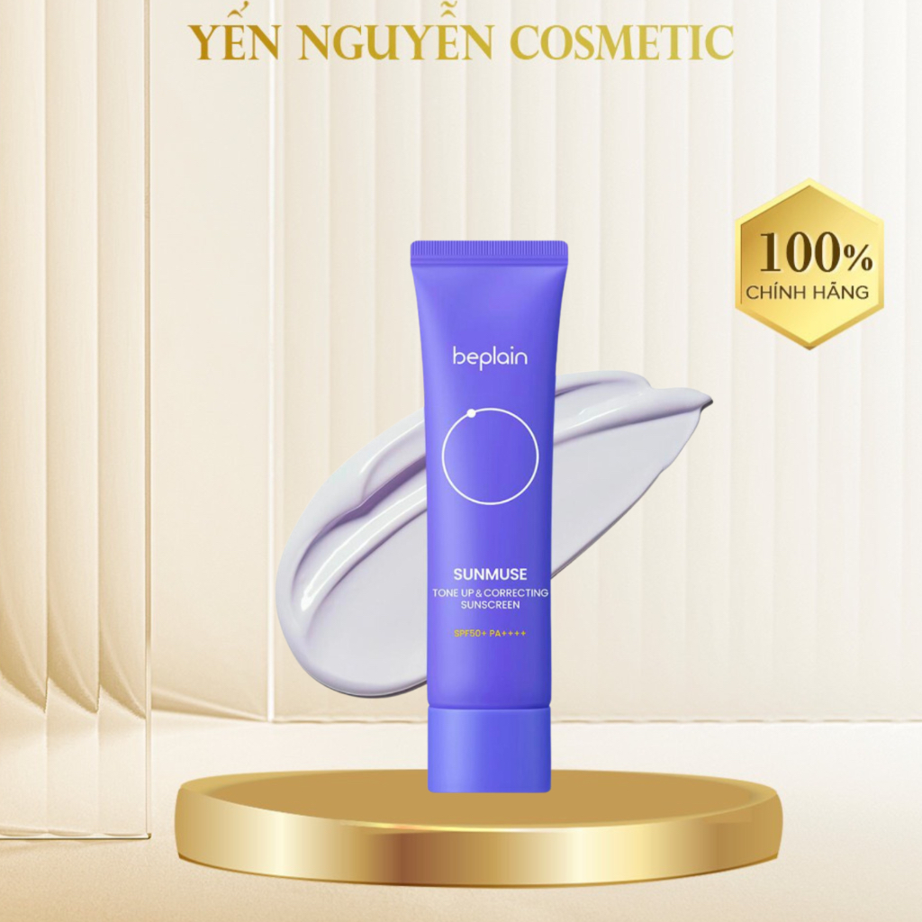 KCN Beplain Sunmuse Tone lUp & Correcting SPF50+ 50ml | Shopee Việt Nam