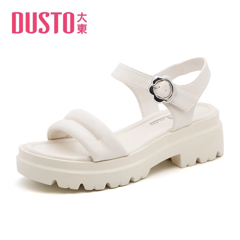 sandal quai hậu đế bằng dusto cao 5p thời trang công sở đẹp cao cấp giá ...