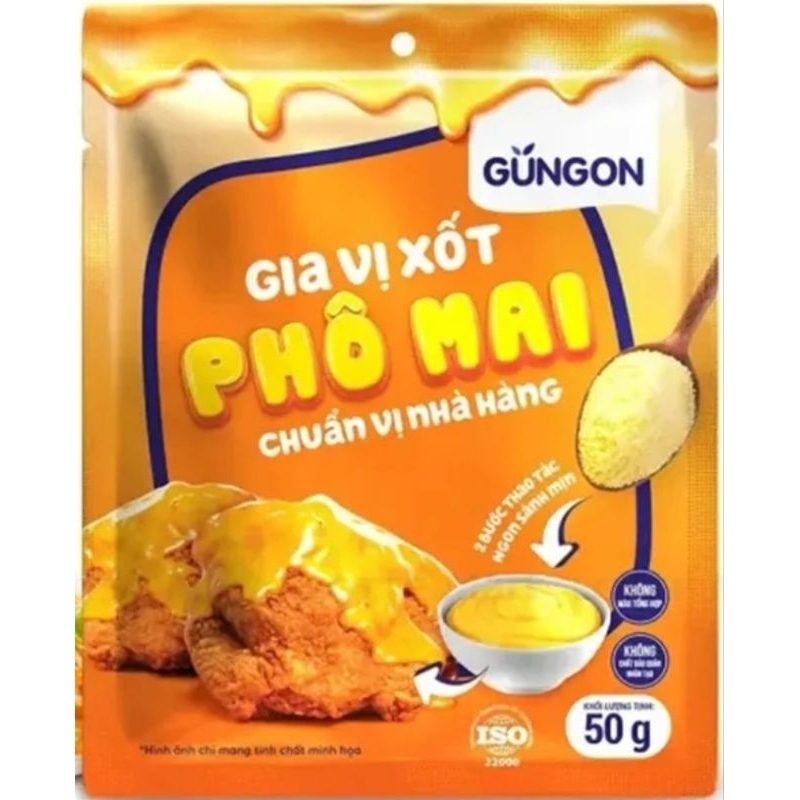Gia vị xốt phô mai Gungon gói 50g | Shopee Việt Nam