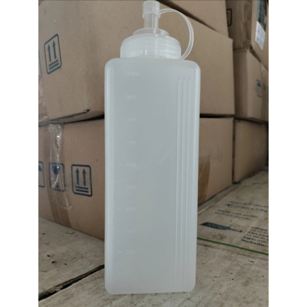 CHAI ĐỰNG NƯỚC SỐT NHỰA VUÔNG 1000ML | Shopee Việt Nam