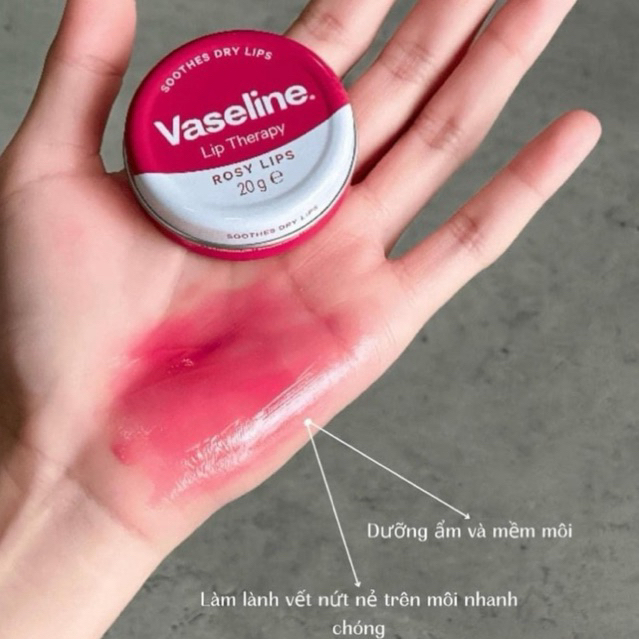 DƯỠNG MÔI VASELINE LIP THERAPY ROSY LIS 17gr | Shopee Việt Nam