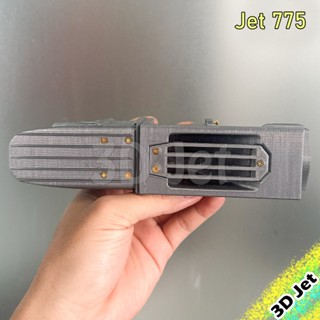 Turbo Jet J775 V2 cho motor 775 Chế Cano Tàu Thuyền RC, dong co day tau ...