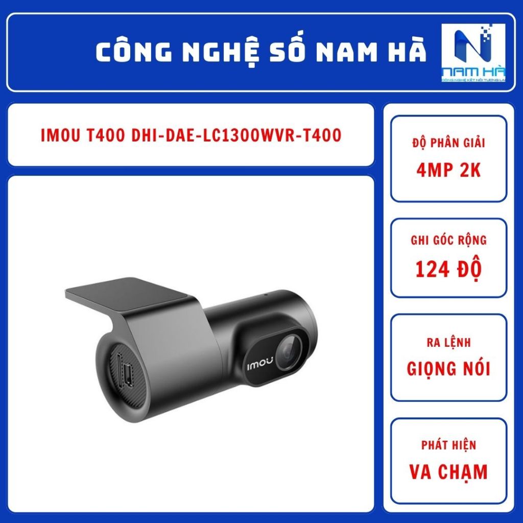 Camera hành trình IMOU T400 DHI-DAE-LC1300WVR-T400 | Shopee Việt Nam