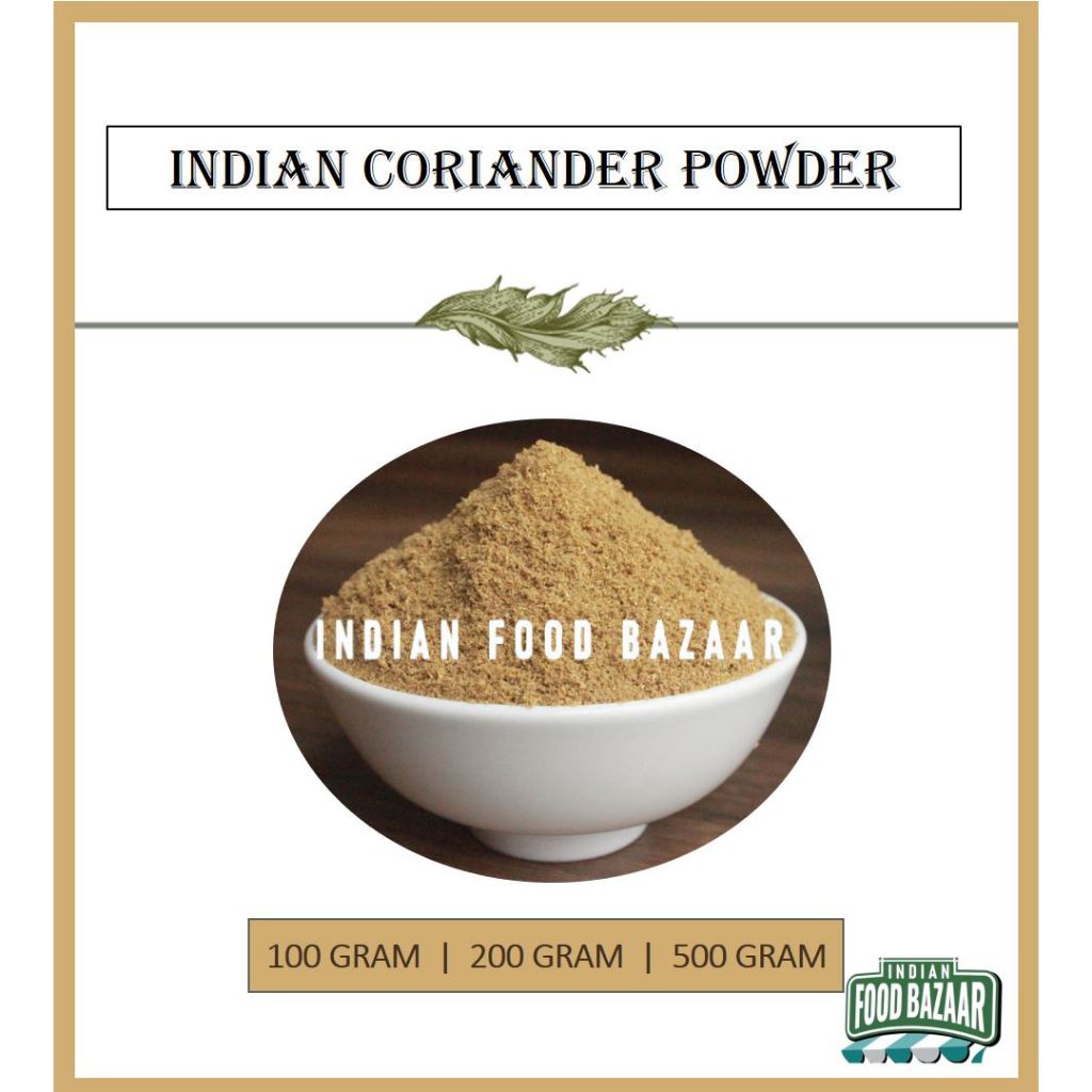 500g - INDIAN CORIANDER POWDER - BỘT HẠT NGÒ ẤN ĐỘ - 100g, 200g, 500g ...