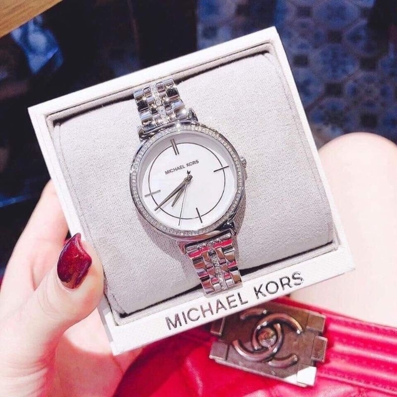 [Chính Hãng 100%] Đồng Hồ Nữ Michael Kors MK3641 (3641) Máy Quartz (Pin ...