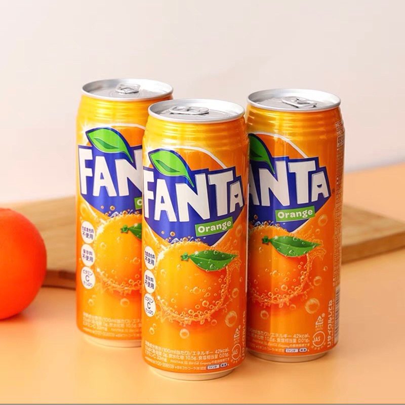 Fanta Cam & Nho nước ngọt nhiều ga nội địa Nhật lon 500ml | Shopee Việt Nam