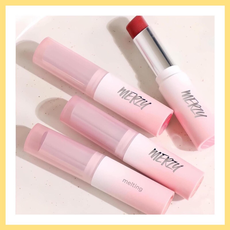 Son dưỡng có màu Merzy Siren Melting Color Lip Balm 3g | Shopee Việt Nam