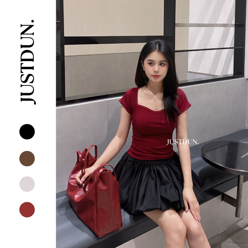 A105 Áo body gân tăm cúp ngực Justdun | Shopee Việt Nam