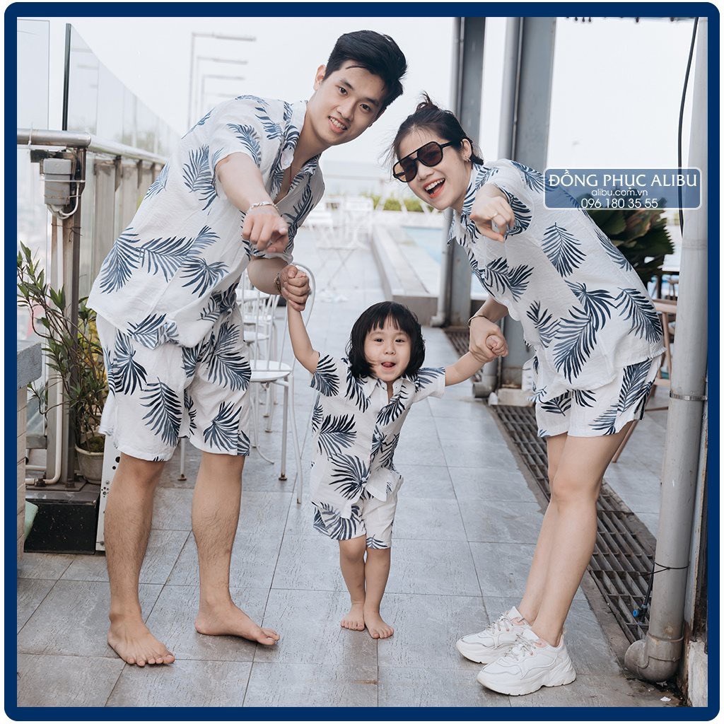 Bộ sơ mi đi đi biển cho team hotrend H9 đội nhóm du lịch năng động | Shopee Việt Nam