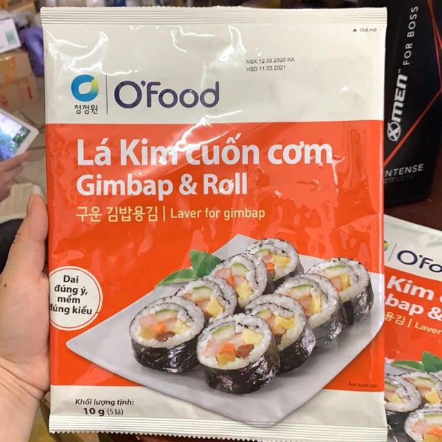 Lá Kim Cuộn Cơm Gimbap & Roll 10g (5 lá ) | Shopee Việt Nam