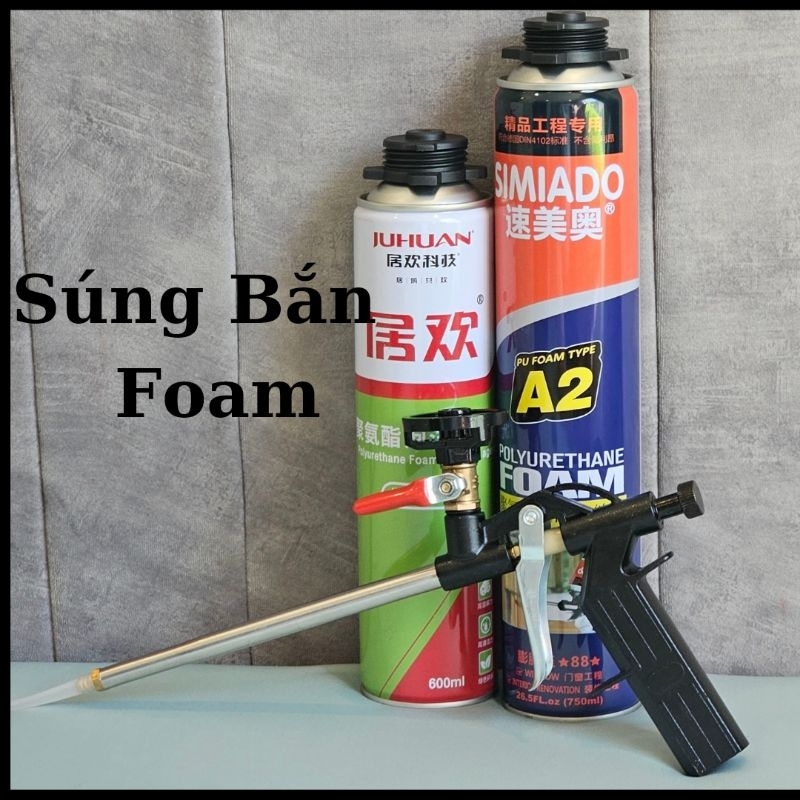 Súng Bắn Foam Bọt Nở, Combo Súng Bắn Foam, Súng Bắn Foam, Chai Bọt Foam, Chai Nước Rửa Foam ...