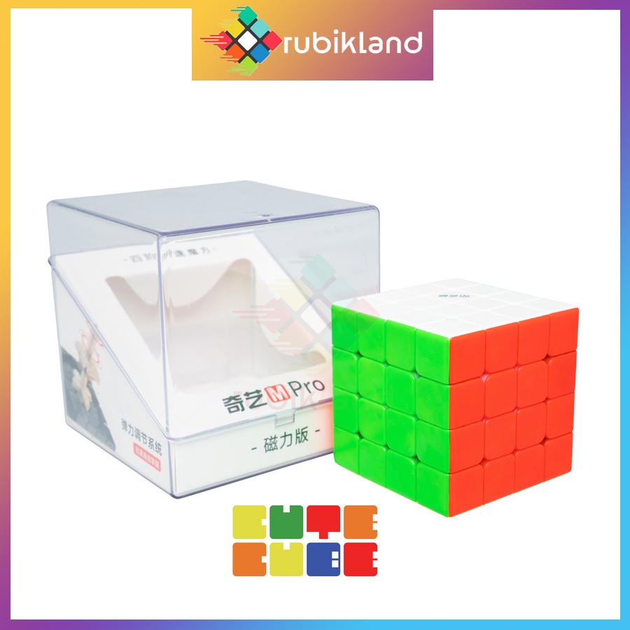 Rubik QiYi M Pro 4x4 Magnetic Nam Châm Rubic 4 Tầng Đồ Chơi Trí Tuệ Trẻ Em Phát Triển Tư Duy ...