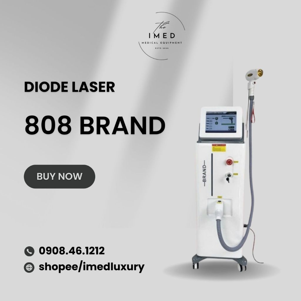 Máy Triệt Lông Diode Laser 808 Brand, Máy triệt lông 808 Brand [imed ...
