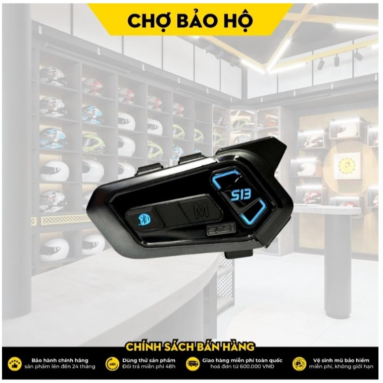 [Chính hãng] [Chính hãng] TAI NGHE BLUETOOTH SCS S13 | Shopee Việt Nam
