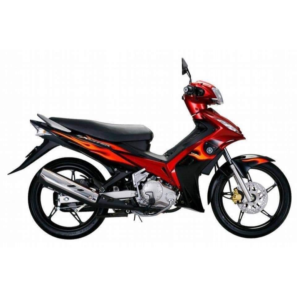 Tem xe exciter 4s 2007 Đỏ lửa chính hãng Yamaha Vĩnh Phúc. | Shopee ...