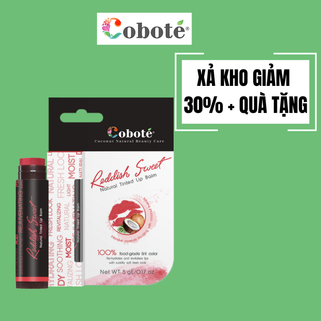 [Coboté Xả Kho] Son dưỡng thực phẩm có màu Coboté 5g | Shopee Việt Nam