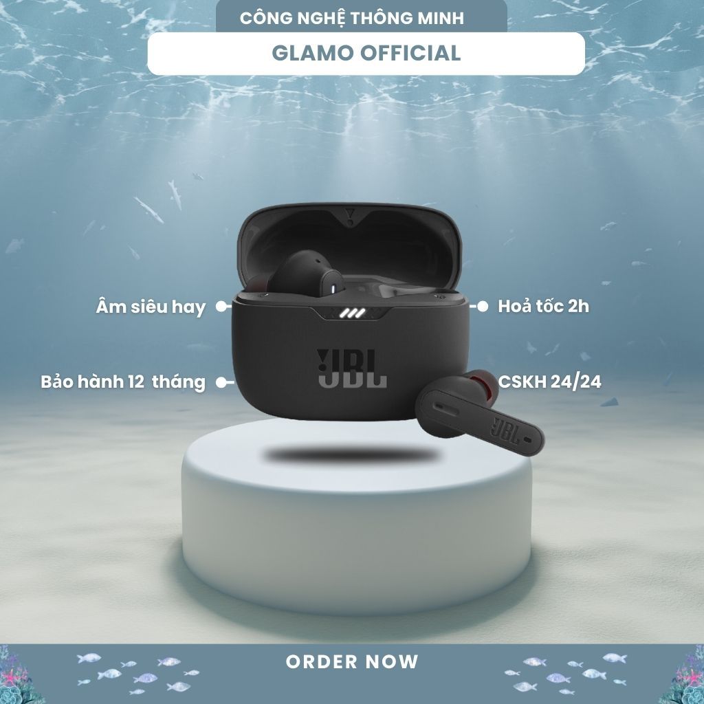Tai nghe không dây T230NC T230NC JBL Tune 230NCTWS Sport - glamo_official | Shopee Việt Nam