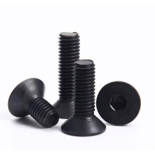 Bulong lục giác chìm đầu bằng M2 M2.5 M3 M4 M5 M6 M8 mạ đen | Shopee ...