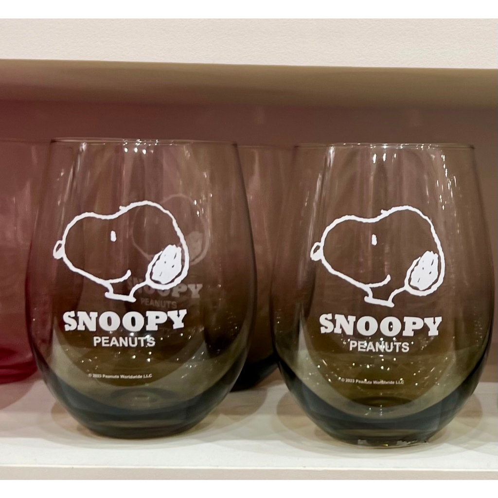 Ly Cốc Thủy Tinh trong suốt Miniso phiên bản SNOOPY Thủy tinh không tay ...
