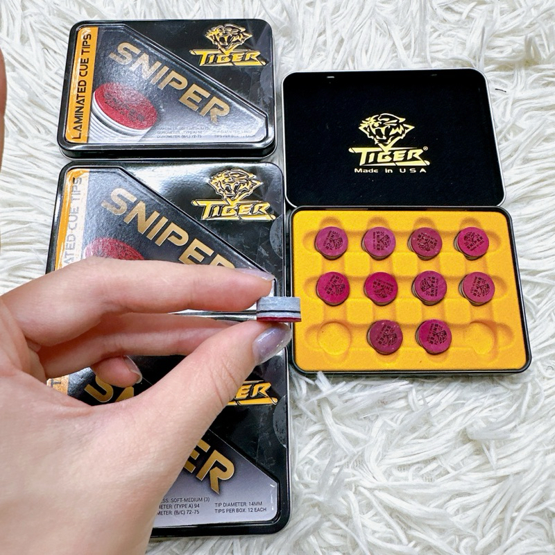 [Chính Hãng] Đầu Tẩy/Đầu Cơ Bida Sniper Tiger (Dùng Cho CUETEC SVB ...