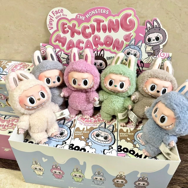 (sẵn ship) BLIND BOX Labubu excting macaron (bản Rep 1:1 khách vui lòng ...