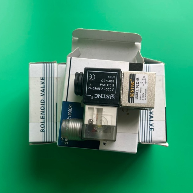 Van điện từ khí nén TG22-08 cuộn 220VAC STNC | Shopee Việt Nam
