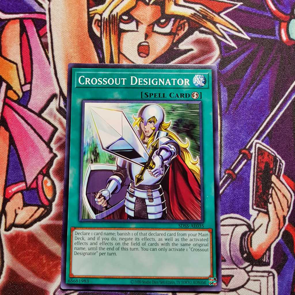 Thẻ bài Yugioh chính hãng | Crossout Designator (AE) | Common. | Shopee ...