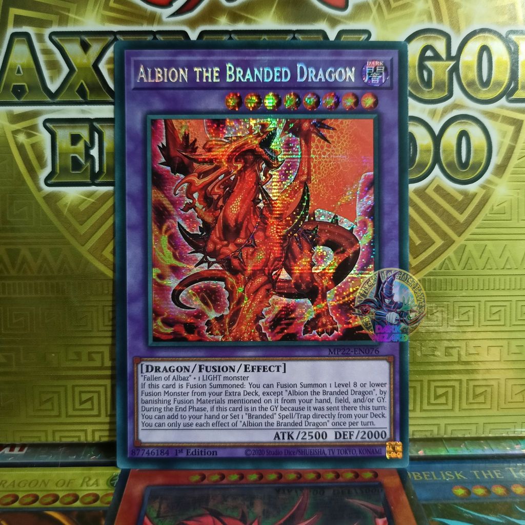 Albion the Branded Dragon – MP22-EN076 – Prismatic Secret Rare [Thẻ bài ...
