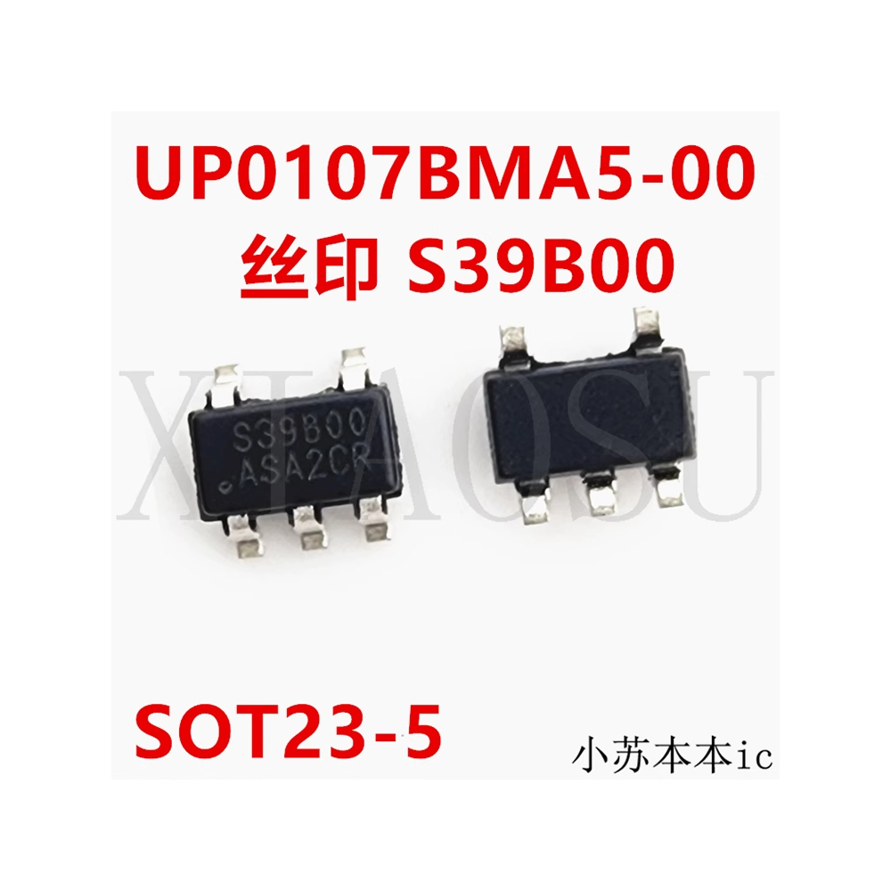 [U7] UP0107BMA5-00 UP0107B 0107 S39B00 SOT23-5 ic nguồn trên bo mạch - mới nguyên bản - ORIGINAL ...