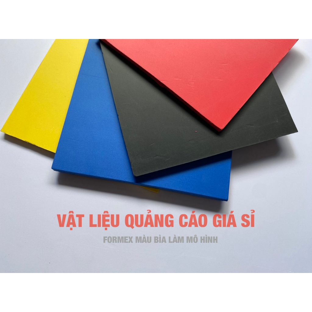 Bìa mô hình Formex màu đen 40x60cm dày 3mm - 10mm | Shopee Việt Nam