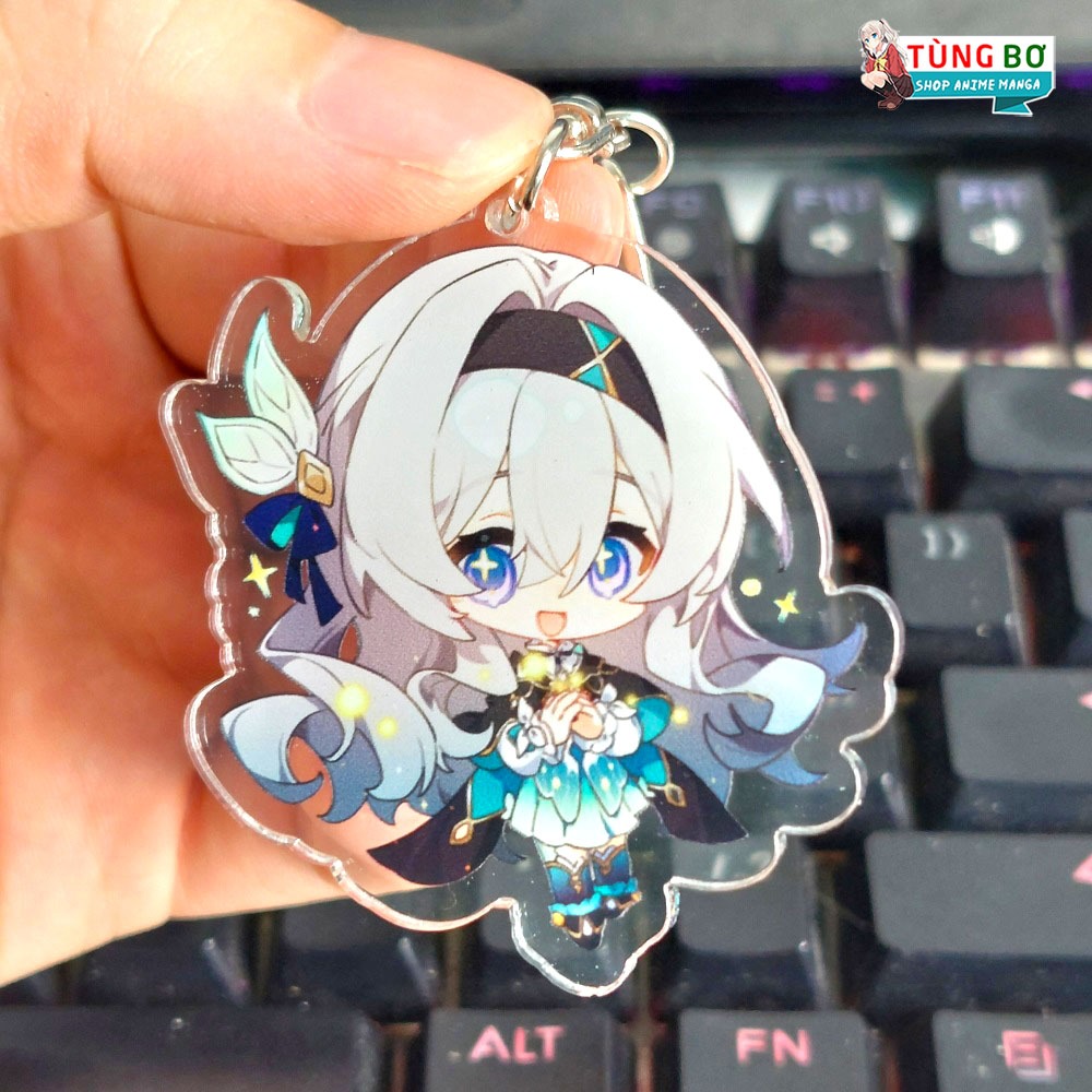 Móc Khóa Honkai: Star Rail In Ép Mica 2 Mặt (Nhân Vật Firefly) | Shopee ...