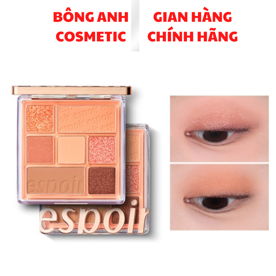 Bảng Phấn Mắt 7 Màu Espoir Real Eye Palette Peachy Like 7.1gr | Shopee Việt Nam