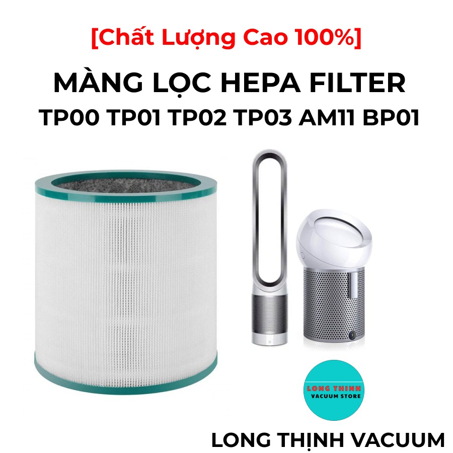 Màng lọc không khí hepa filter cho máy lọc không khí dyson TP00 TP01 TP02 TP03 AM11 BP01 ...