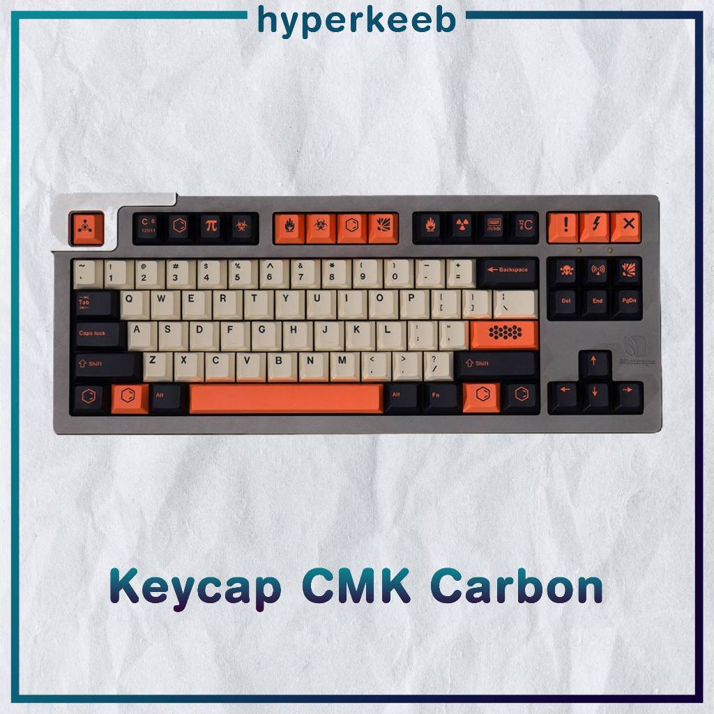 Keycap CMK Carbon | 129 nút - nhựa PBT dày 1,5mm - in Dye-sub - Profile ...