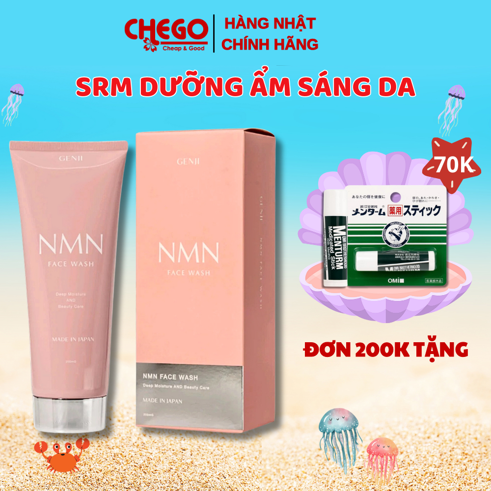 Sữa rửa mặt NMN cấp ẩm làm sạch sâu cho da 200g Nhật Bản | Shopee Việt Nam