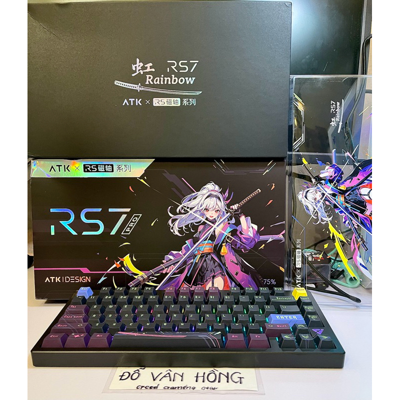 (Sẵn ship) Bàn Phím Gaming ATK RS7/ RGB/ Pro Rapid Trigger - Gateron ...
