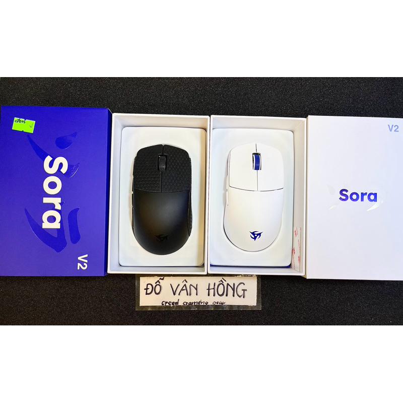 Chuột không dây siêu nhẹ Ninjutso Sora V2 và Sora 1K và 4K - Chính hãng new và qua sử dụng ...