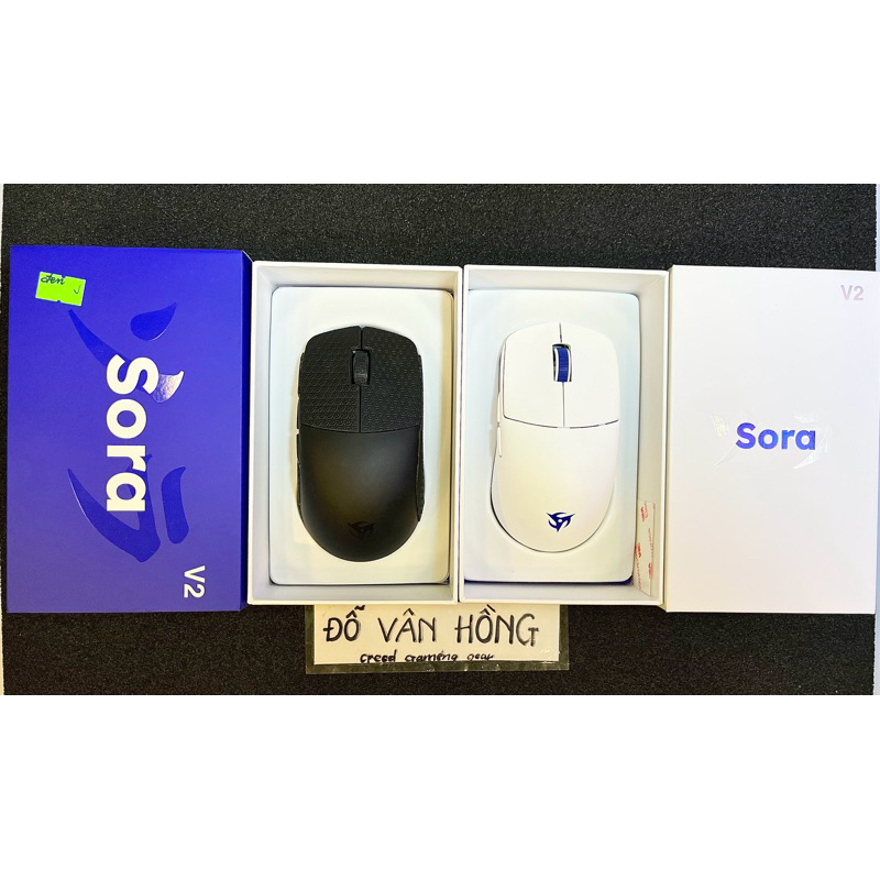 Chuột không dây siêu nhẹ Ninjutso Sora V2 và Sora 1K và 4K - Chính hãng ...